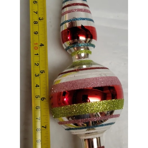 Christopher Radko | Holiday | 22 Christopher Radko Shiny Brite Finial ...